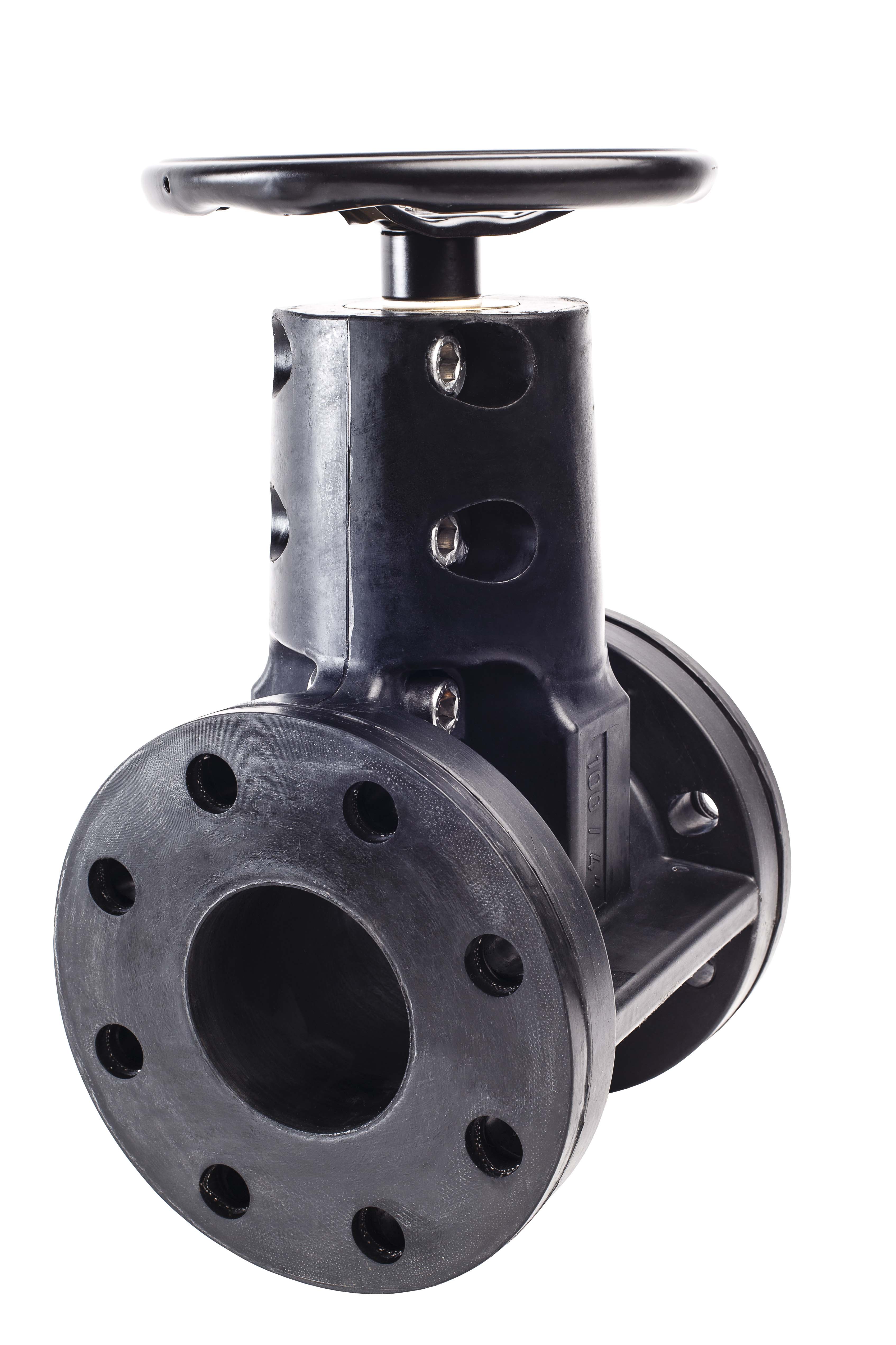 Flowrox klemventiler type PVEG