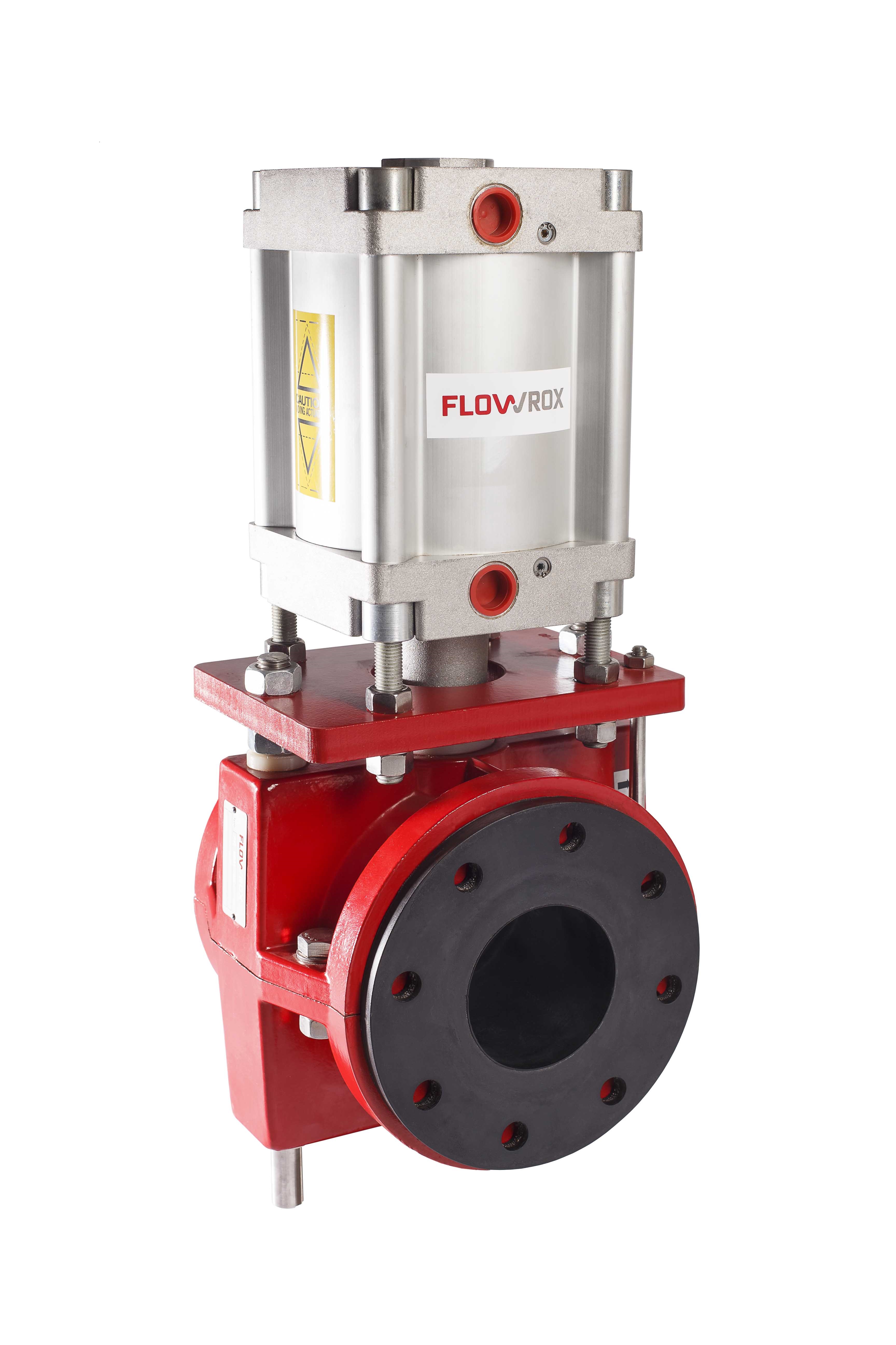 Flowrox klemventiler type PVE